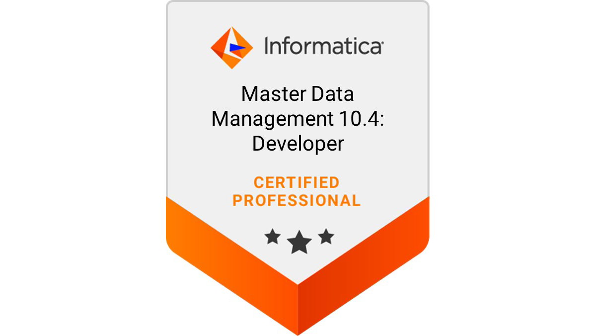 Informatica University Professional Certification